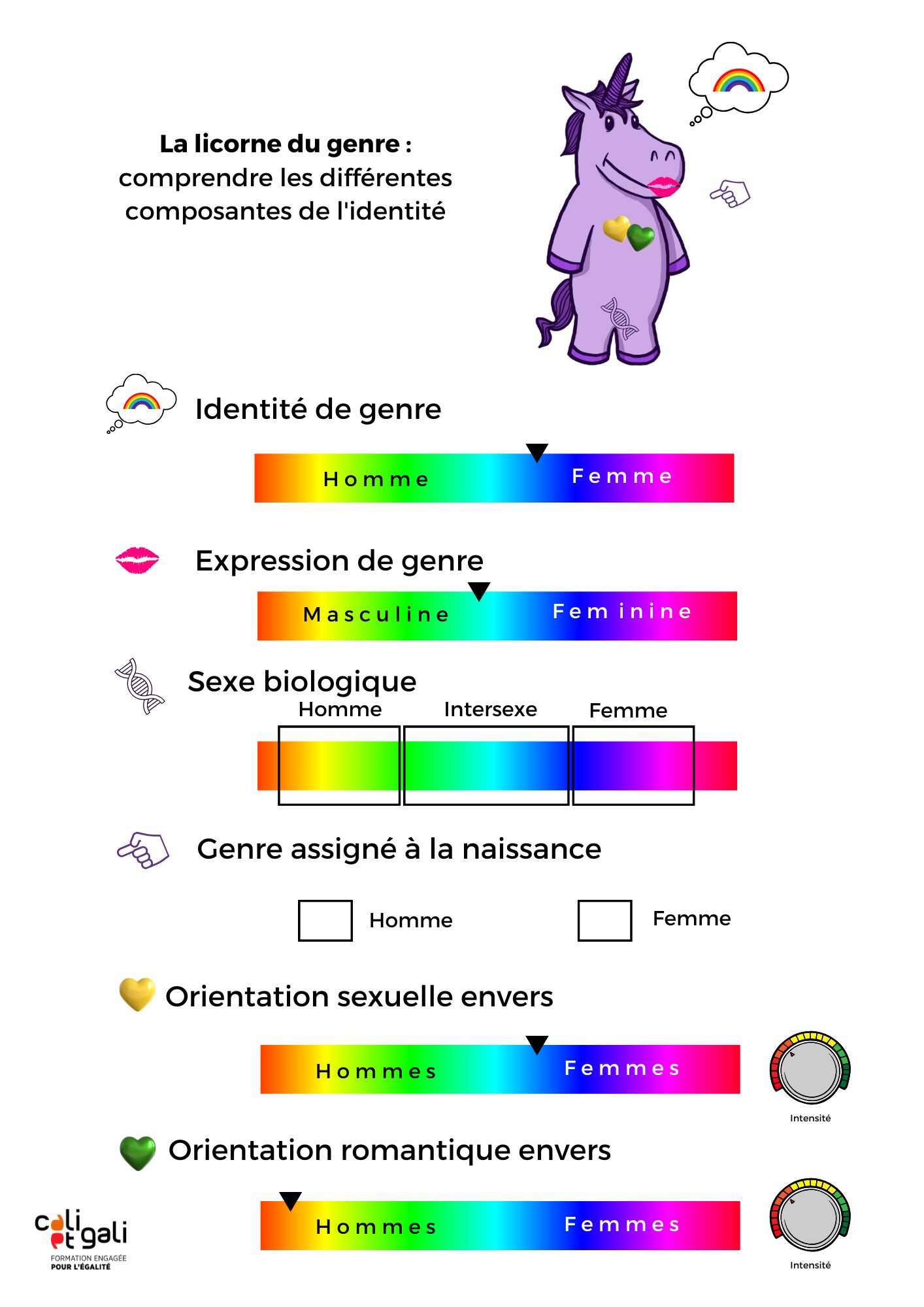 La licorne du genre - Cali et Gali